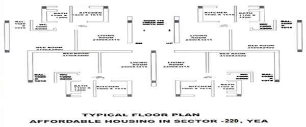 Construction of Affordable Houses in Sector 22-D – Yeida