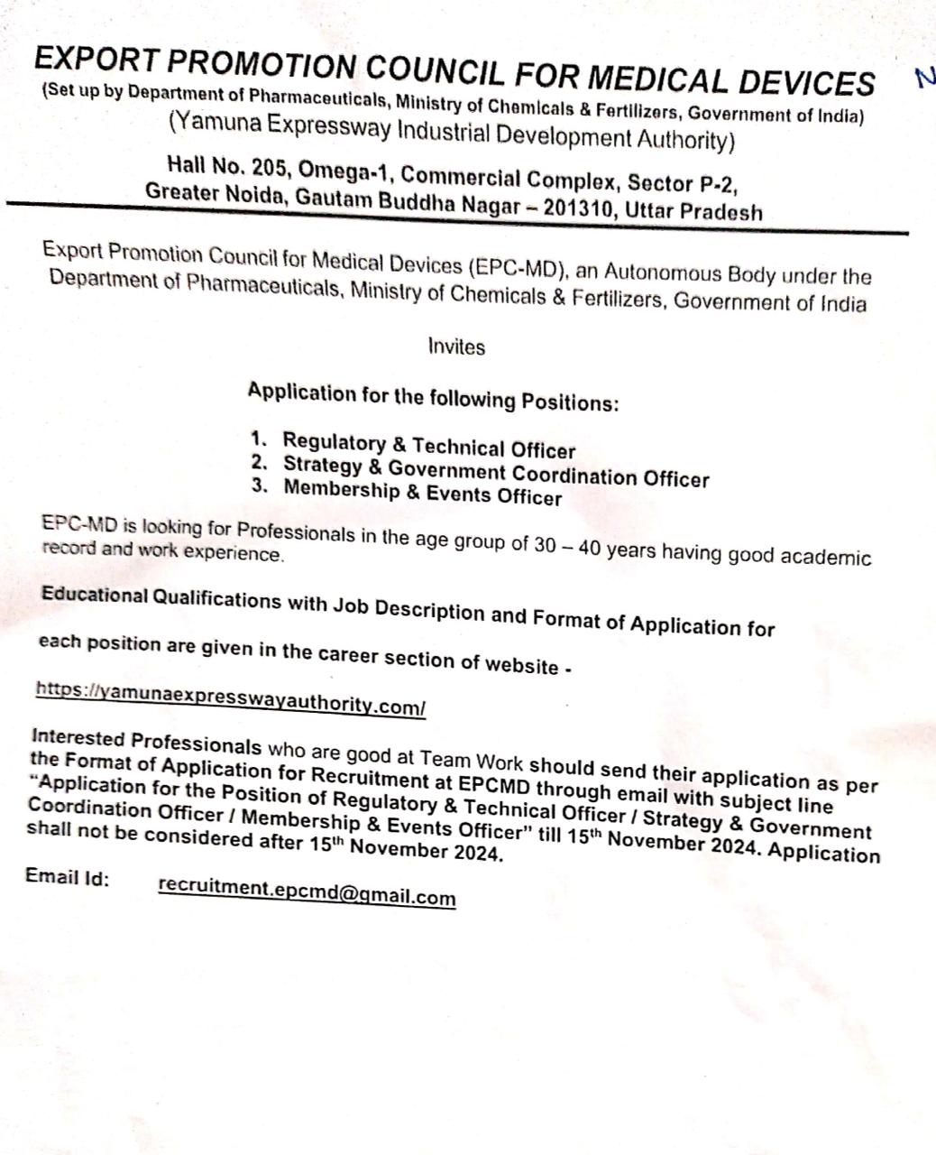 Yeida – Yamuna Express Authority