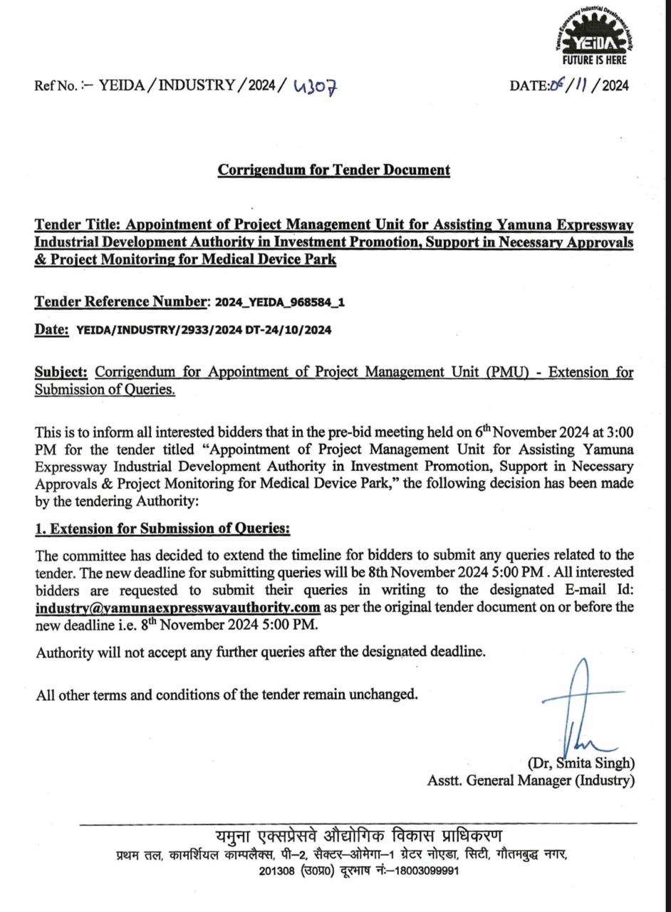 Yeida – Yamuna Express Authority