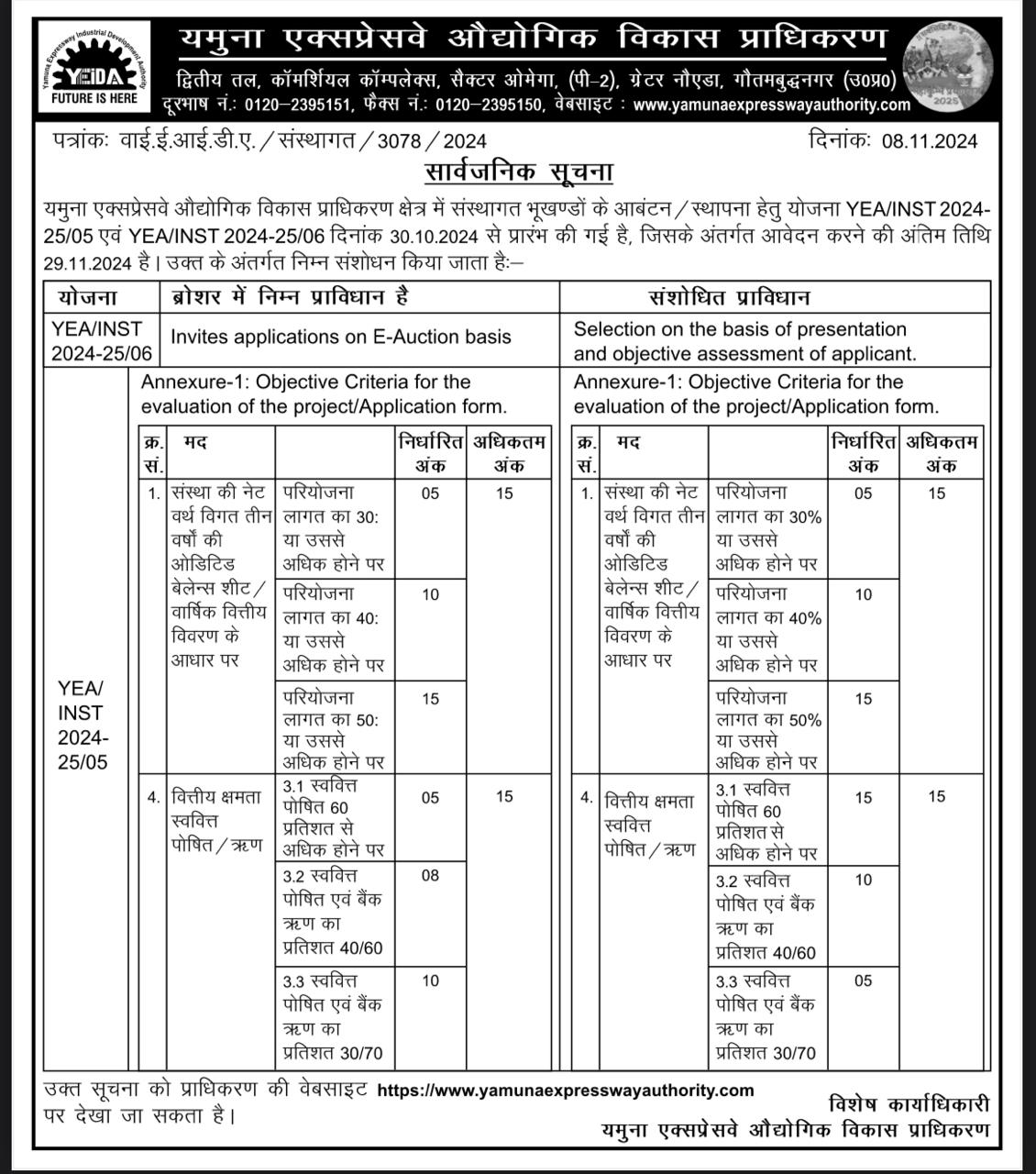 Yeida – Yamuna Express Authority